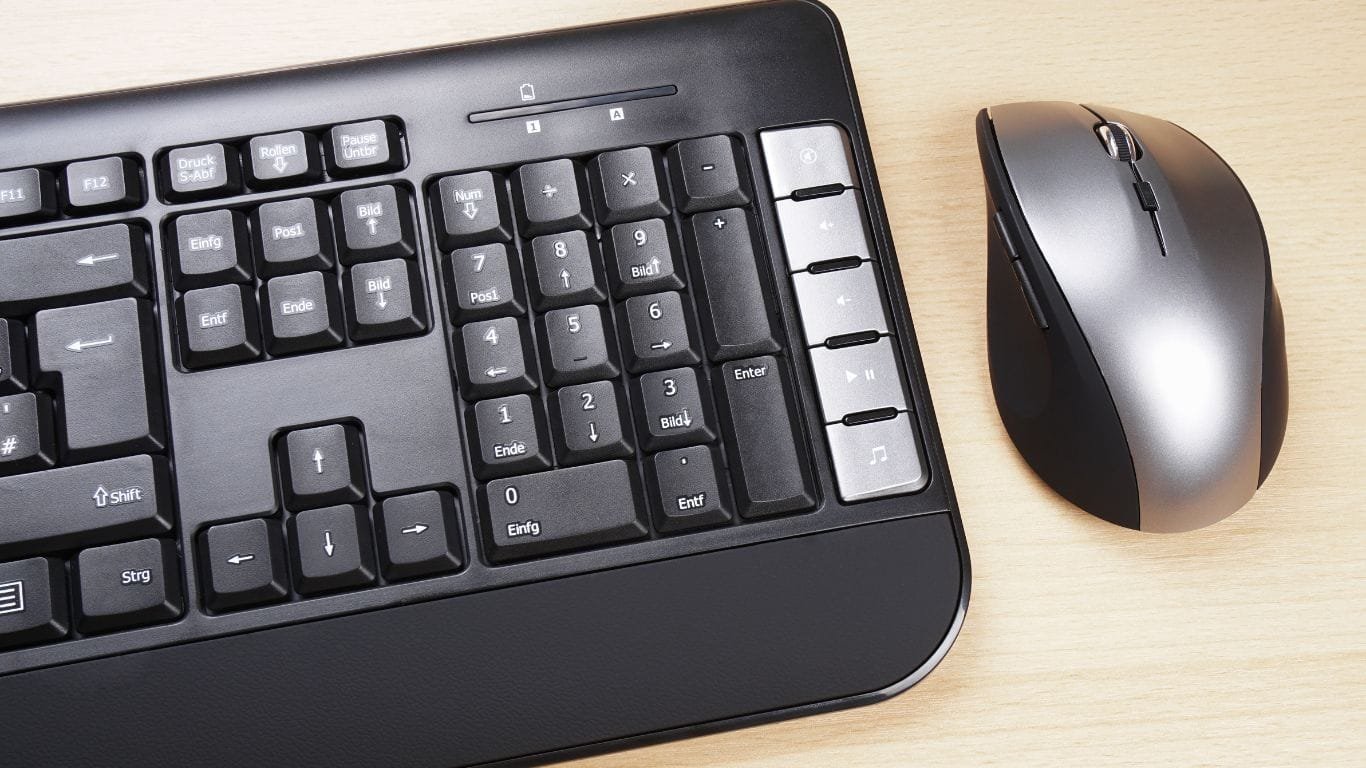 An ergonomic desk set up to reduce back and neck pain!